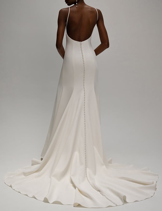 Emery w/ Skirt Slit - Lovely Bride